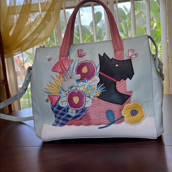 RADLEY LONDON | Bags | Radley London Basket Bouquet Picture Bag | Poshmark